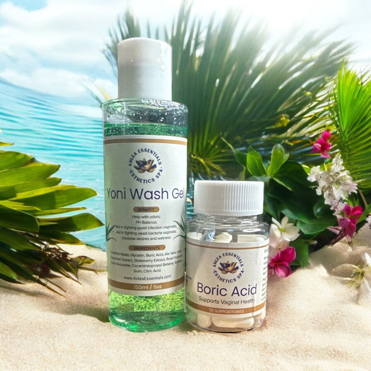 Yoni Wash & Suppositories – Anlea Essentials